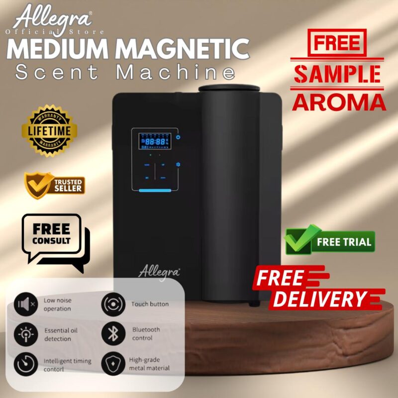 ALLEGRA MEDIUM SCENT MACHINE MAGNETIC KEY BLUETOOTH PENGHARUM RUANGAN ...